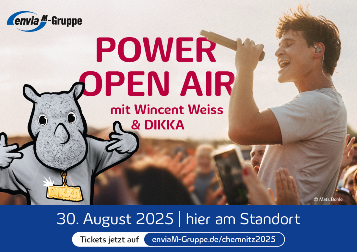 Power Open Air 2025 in Chemnitz – Wincent Weiss & DIKKA live!